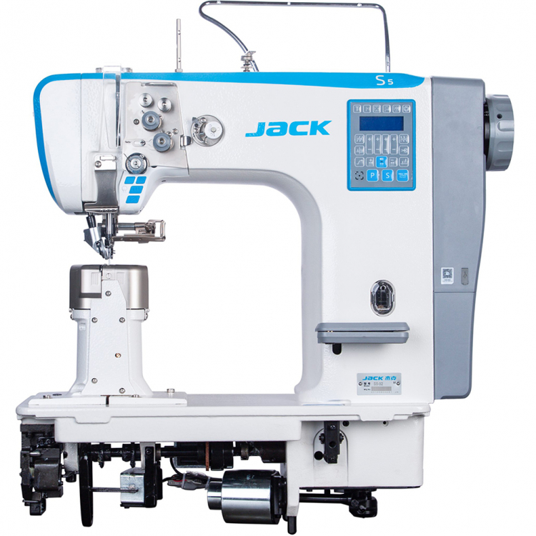 Двухигольная колонковая швейная машина Jack S5-92